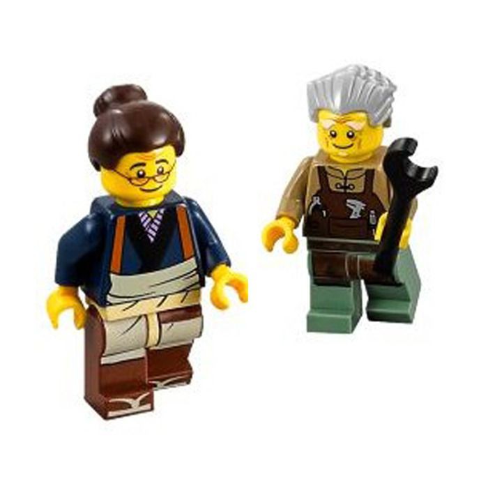 NJO370 NJO371 the LEGO Ninjago Movie Ed & Edna Walker Minifigure Jay ...