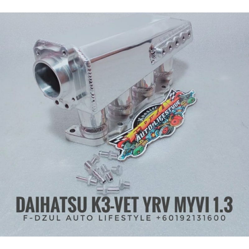 Velocity Race Intake Manifold Daihatsu K3-VET 1.3 & 3SZ-VE MYVI 1.5 | Shopee Malaysia