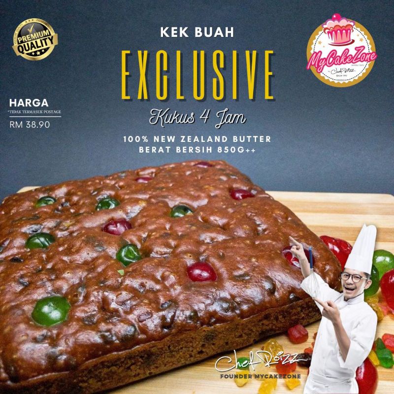 Kek Butter & Kek Kukus PREMIUM MyCakeZone by Chef Roizz | Shopee Malaysia