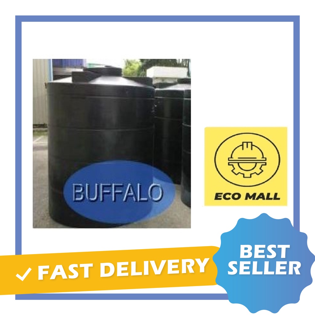 BUFFALO 220GAL 41" (W) X 51" (H) HDPE WATER TANK (CYLINDRICAL) | Shopee ...