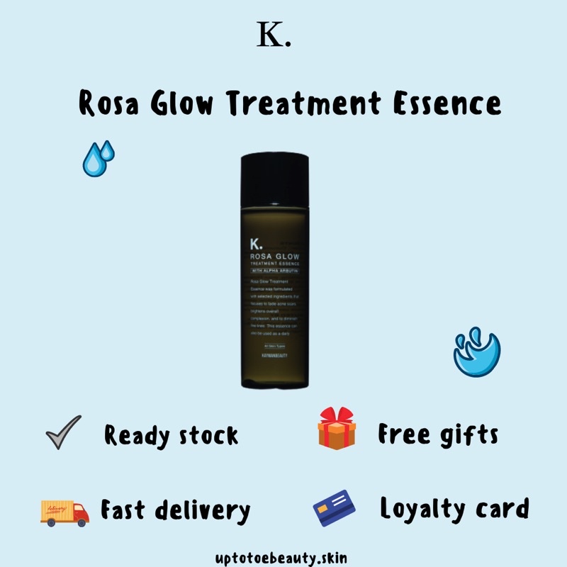 Kayman Rosa Glow Treatment Essence (Travel size) | Shopee Malaysia