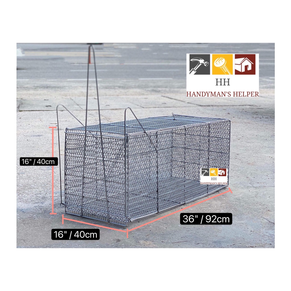 XXL HEAVY DUTY FOX CAT SQUIRREL TRAP PENGAKAP MUSANG PENGANGKAP MUSANG ...