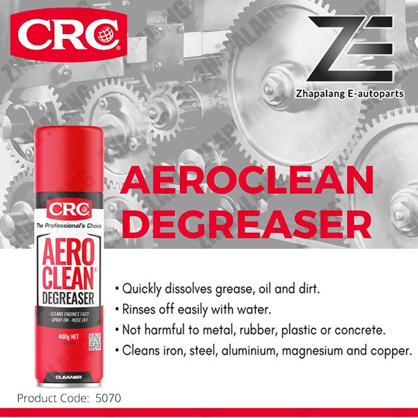 CRC AEROCLEAN Engine Degreaser 400g Nett (Aero Clean Cleaning and ...