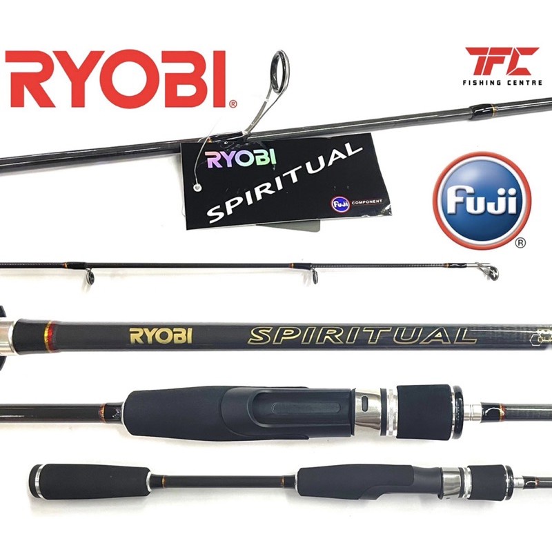 RYOBI SPIRITUAL 562 602 SPINNING ROD FUJI RING | Shopee Malaysia