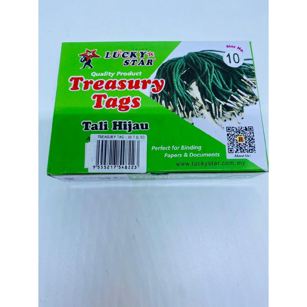 Lucky Star Treasury Tags / Tali Hijau 10T | Shopee Malaysia