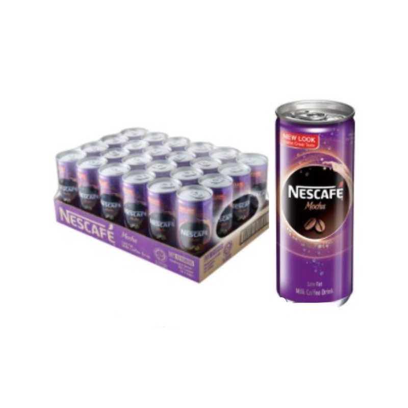 NESCAFE CAN DRINK ORIGINAL, MOCHA, LATTE 240ml x 24can ️ NESCAFE TIN ...