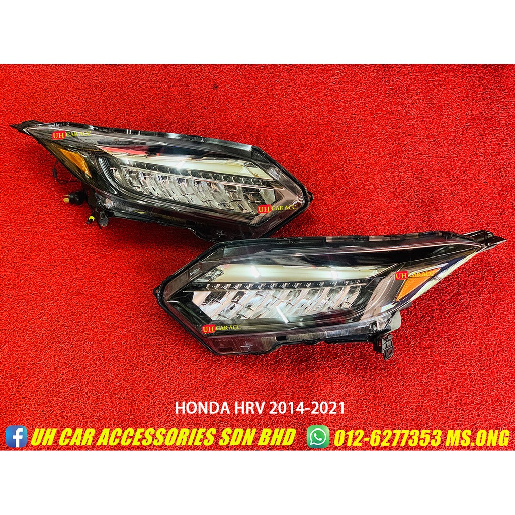Honda HRV 2014-2018 Full LED Headlamp Head Light Head Lamp [READY STOCK ...