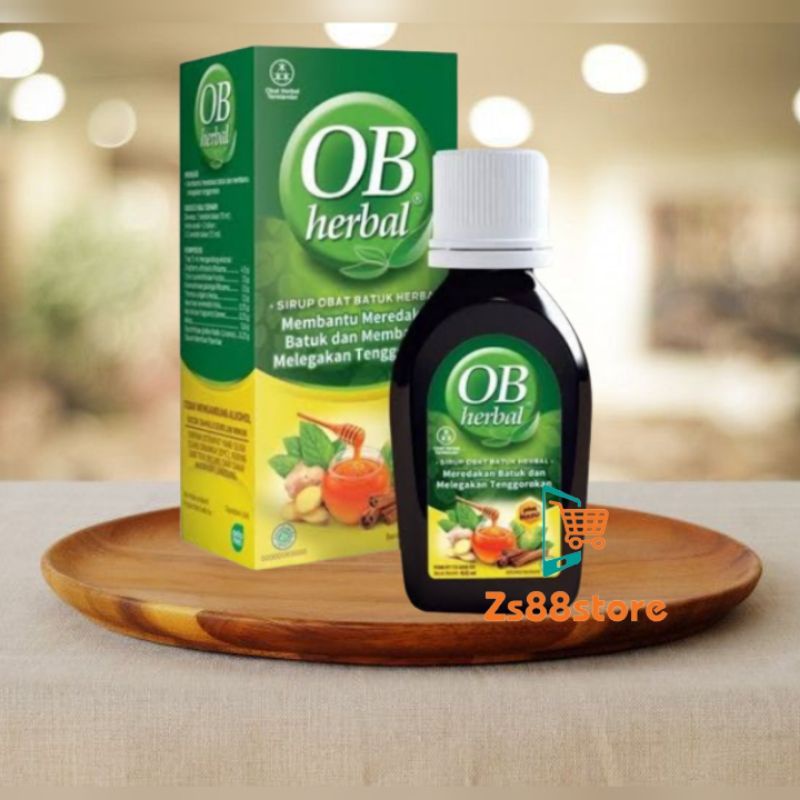 Ob HERBAL Cough Syrup @ 60mL&100mL | Shopee Malaysia