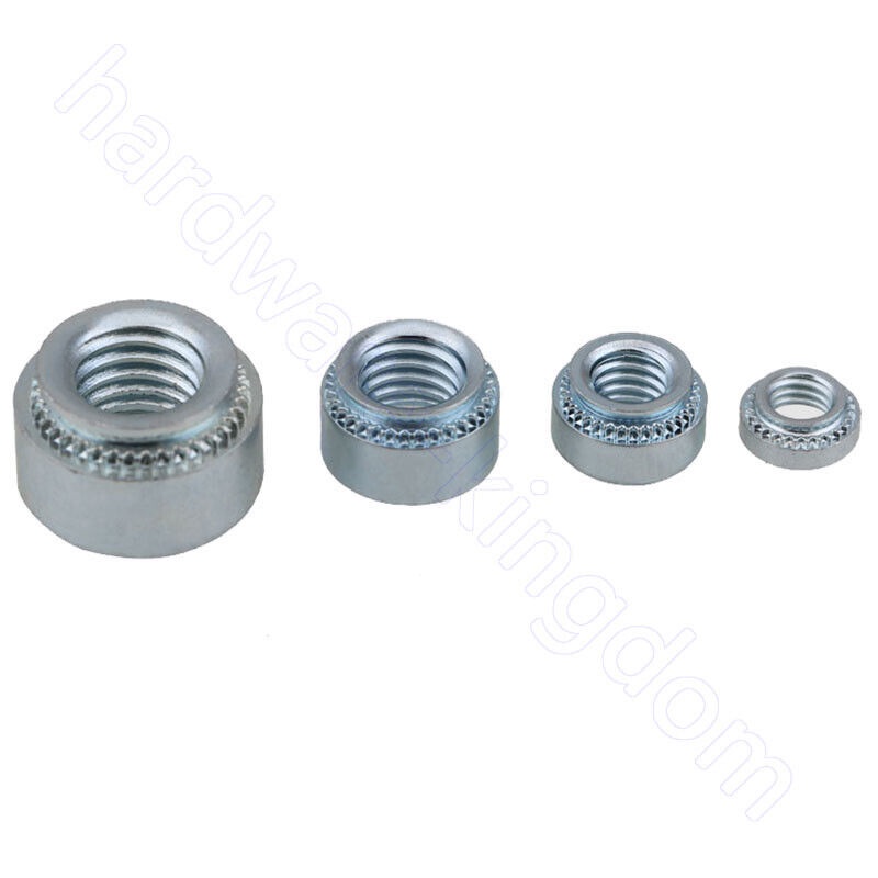 30PCS Self Clinching Nuts Bright Zinc Stamping Rivet Nut M3 M4 M5 M6 ...
