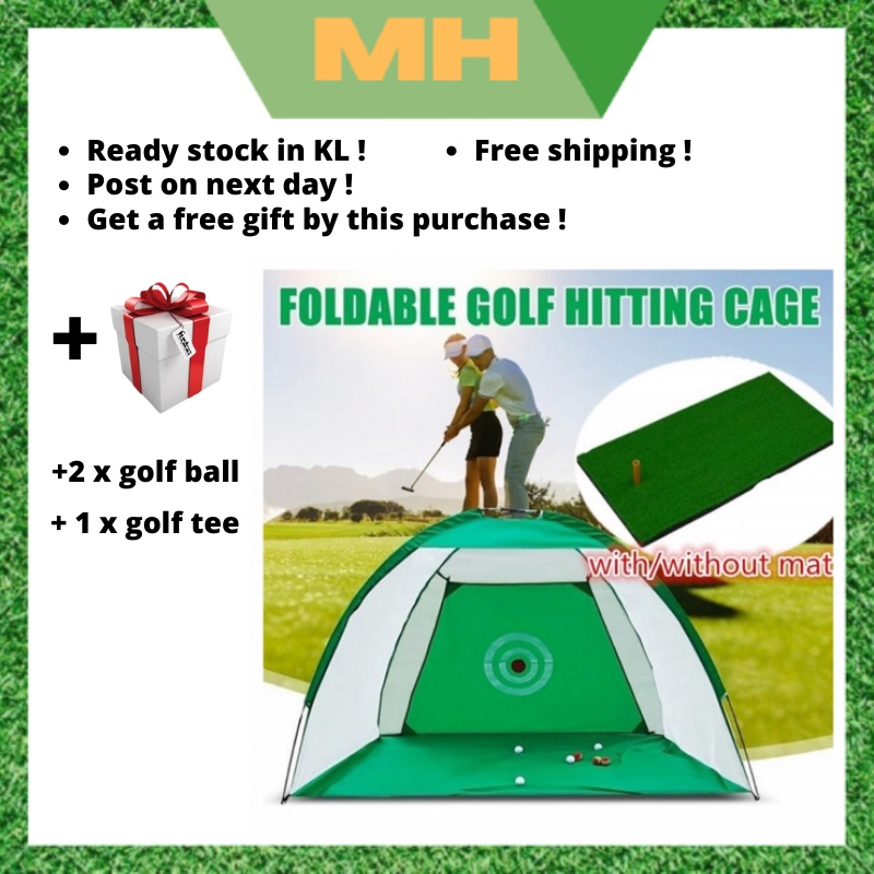 MH 3M Golf Net Golf Hitting Net Outdoor Swing Driving Range Golf Swing ...