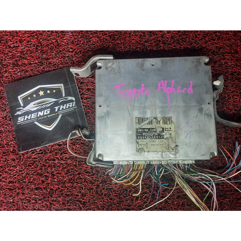 TOYOTA ALPHARD 1MZ 3.0C (ECU) ENGINE COMPUTER BOX(NO WARRANTY SABAH DAN ...