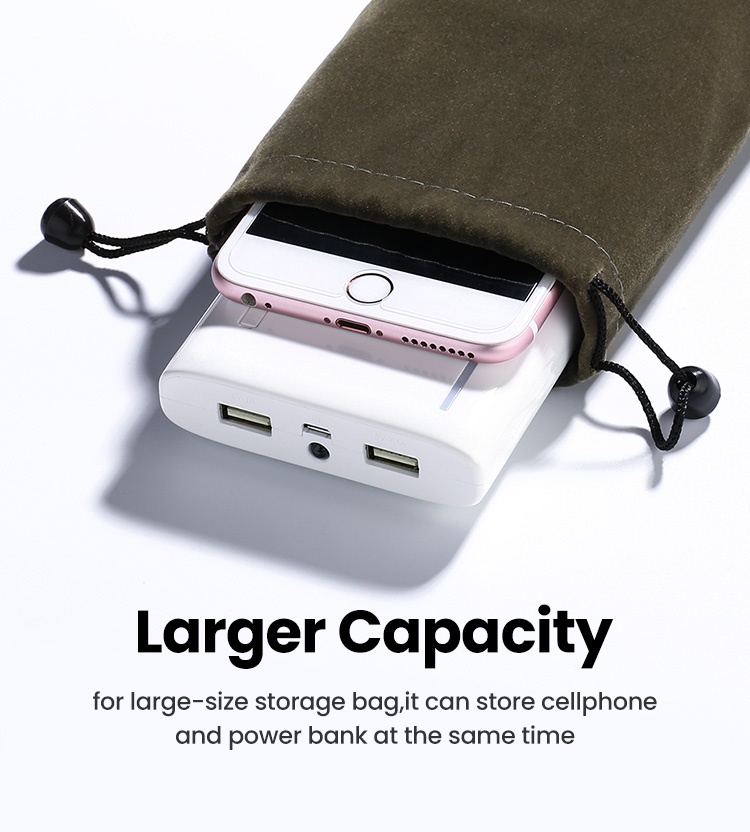 Ugreen Power Bank Case Pouch Waterproof Powerbank Storage Bag Phone ...