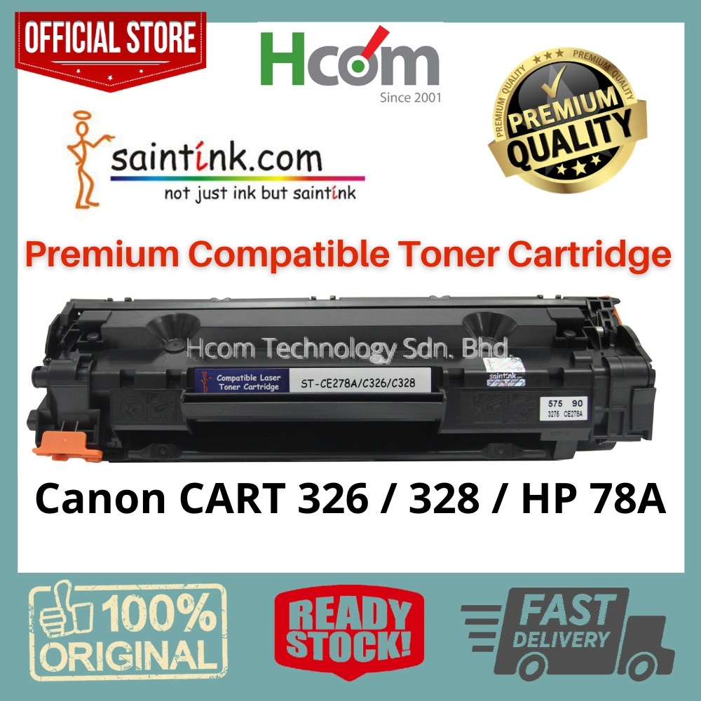 SaintInk Premium Compatible Toner Cartridge Canon CART 326 / 328 / HP ...