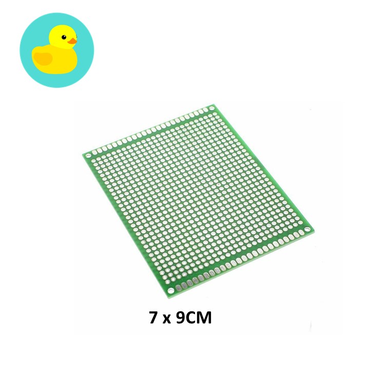 Double Sided Prototype Donut PCB Board 7cm x 9cm | Shopee Malaysia