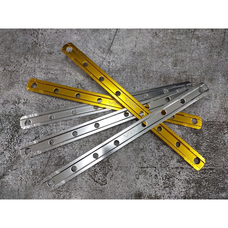 Alloy Metal Colour Bar Holes Steel Bar Multi Purpose Modify Besi Lubang ...