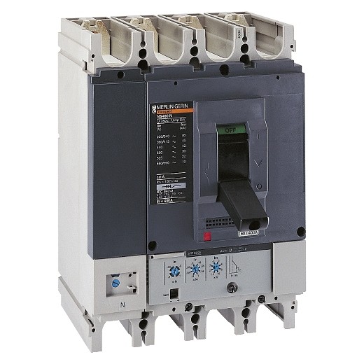 Merlin Gerin MCCB circuit breaker Compact NS630L - STR23SE - 630 A - 4 ...