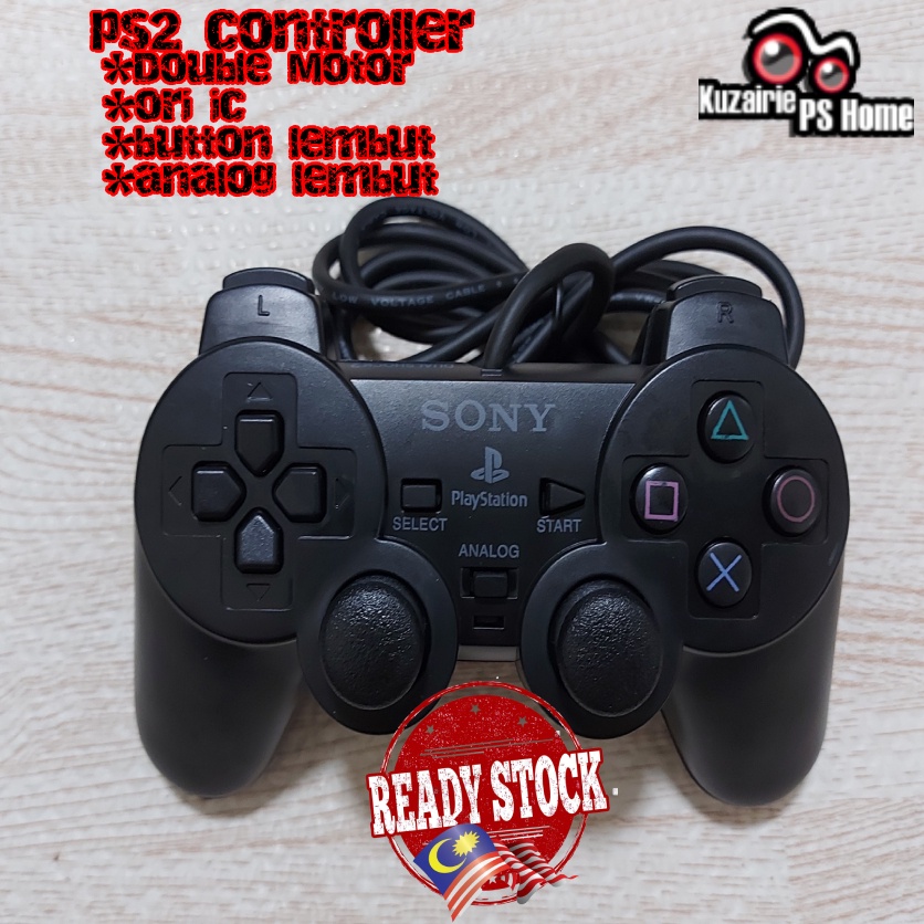 PS2 Original 100% japan Controller I DUALSHOCK 2 high quality | Shopee ...