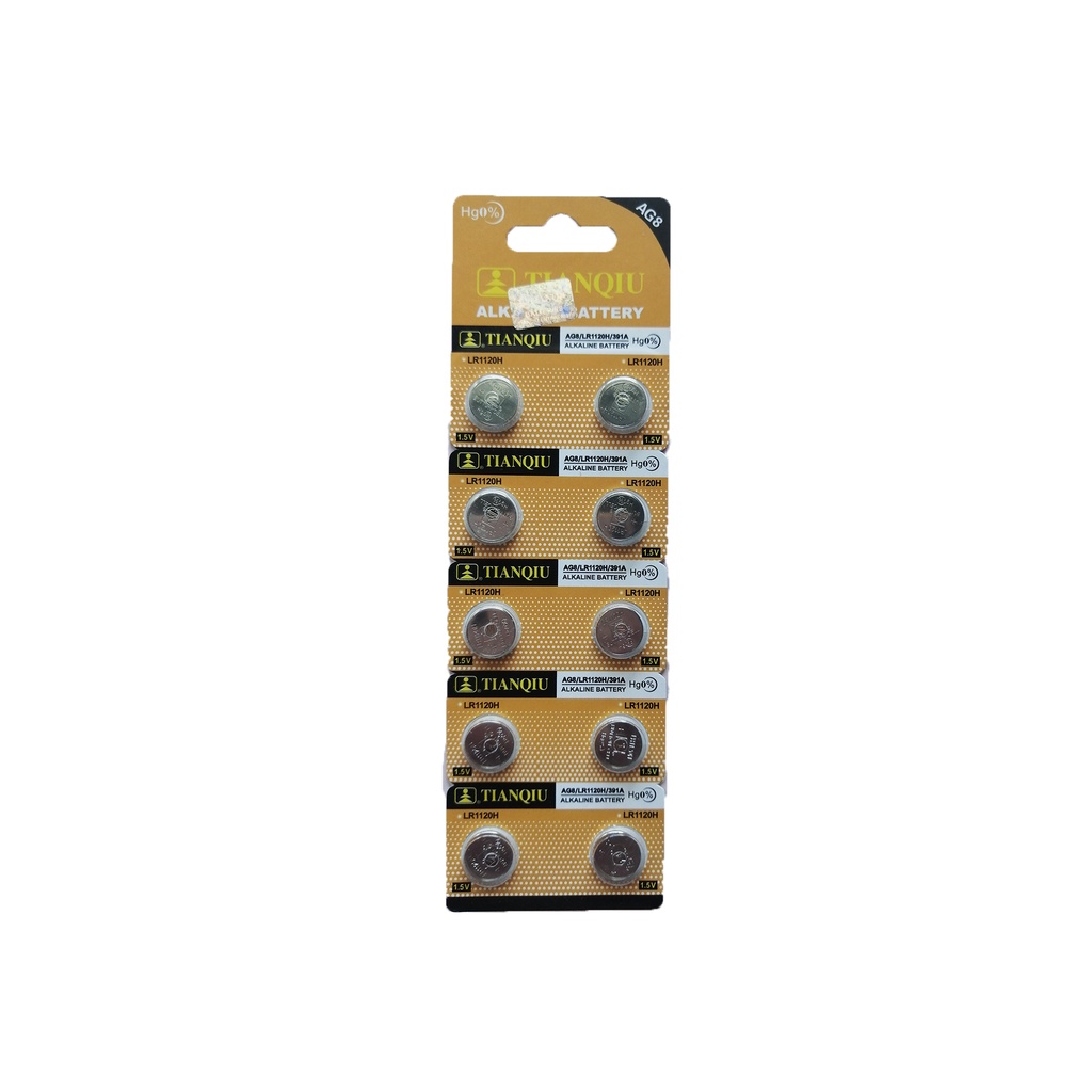 Bateri Jam Tangan Button Cell Battery 377a LR44 LR41 LR1130 AG0 AG1 AG2 ...