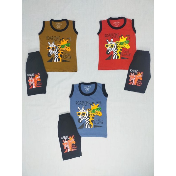 💥NEW DESIGN💥ZIRAFAH PLAYSET SINGLET BUDAK MURAH | Shopee Malaysia