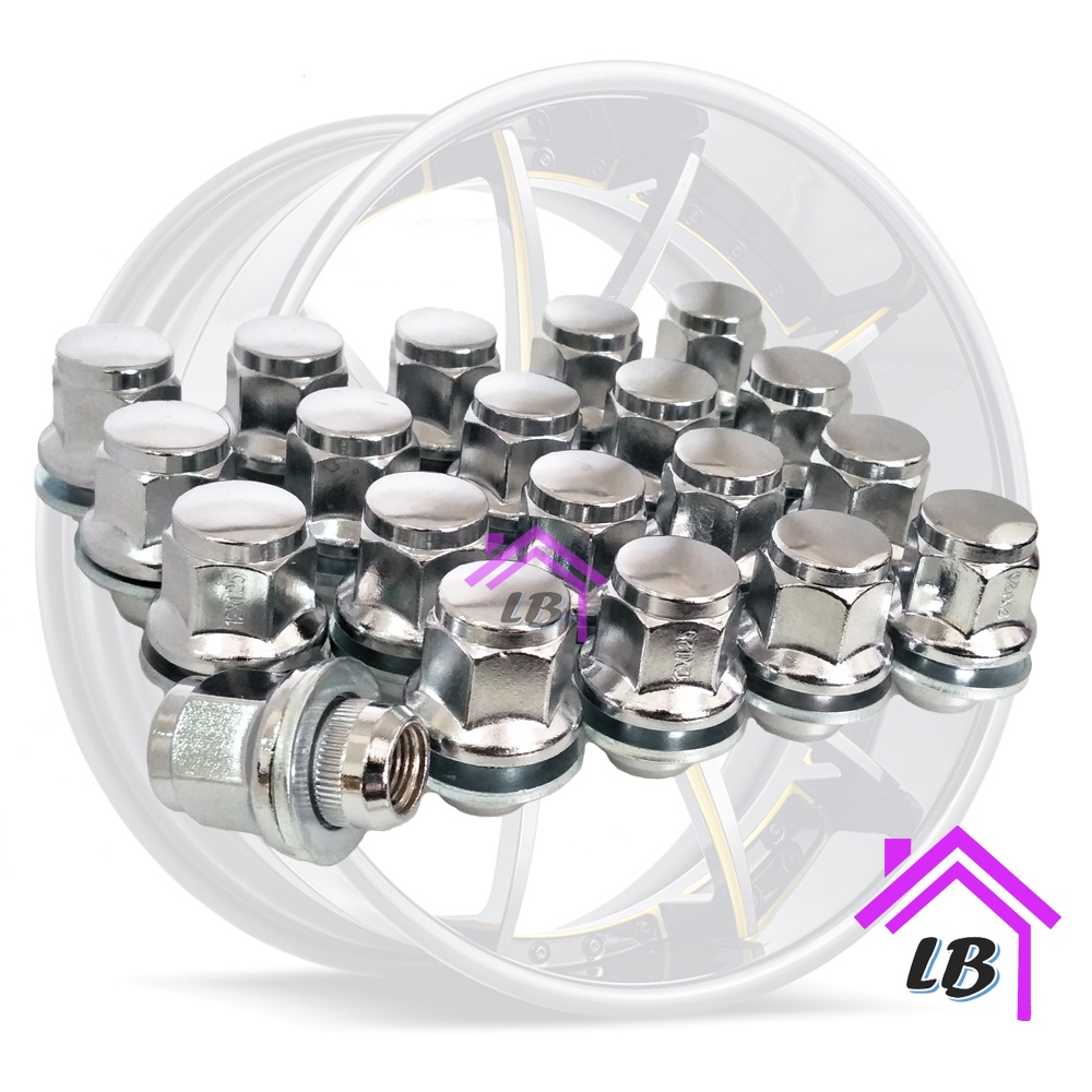 Toyota Mitsubishi Wheel Nut Washer Nut Original Sport Rim Wheel Nut ...