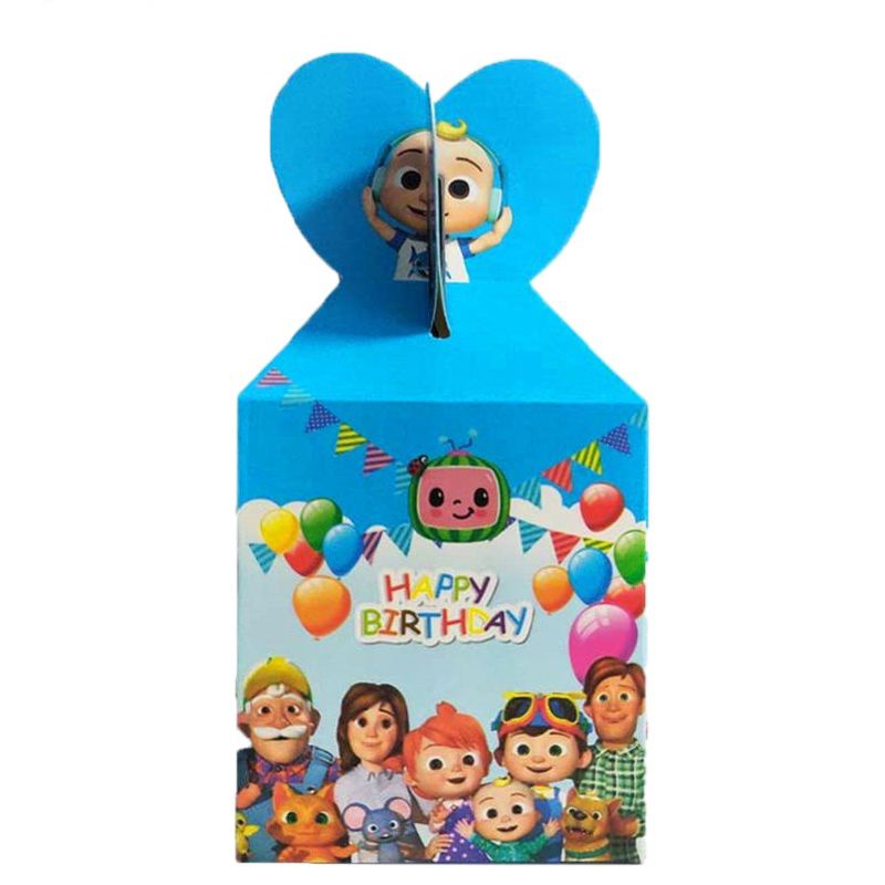 [READY STOCK] 🥳COCOMELON BIRTHDAY PARTY 🎉 BIRTHDAY BOX 🎁 GIFT BAG🎉CANDY ...