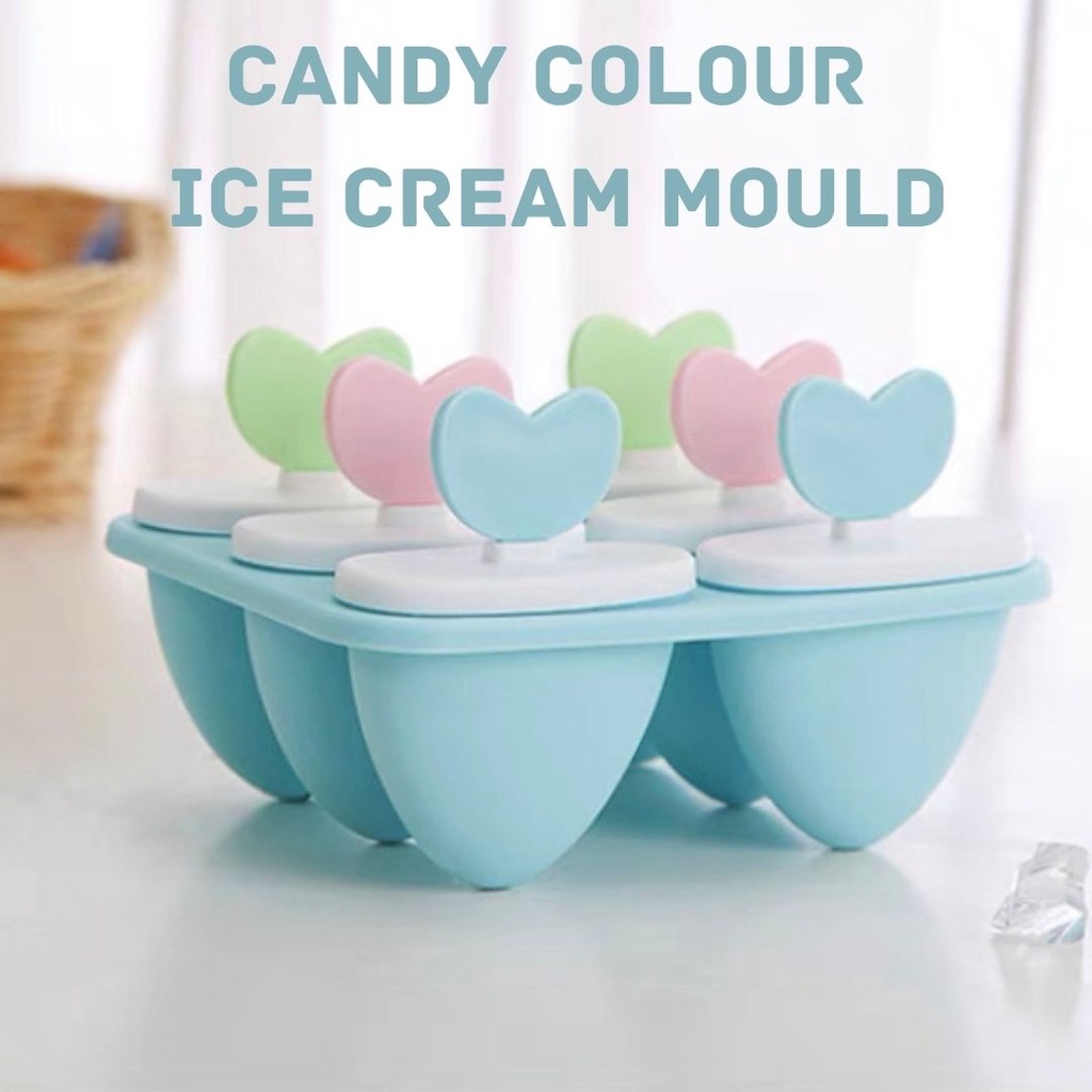Polypropylene Plastic (PP) Candy Colour Ice Cream Mould Fruit Ice ...