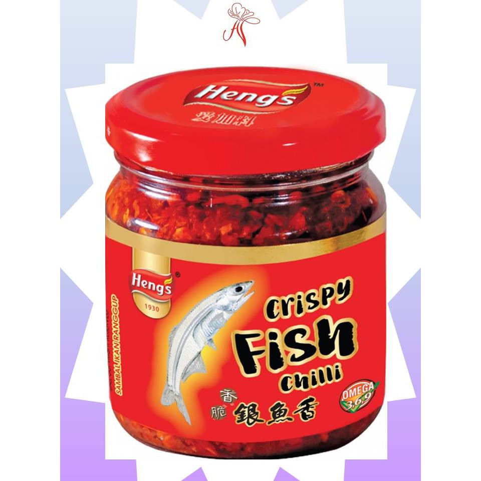 Heng'S Crispy Fish Chilli 180gm/Sambal Ikan Bilis Rangup | Shopee Malaysia