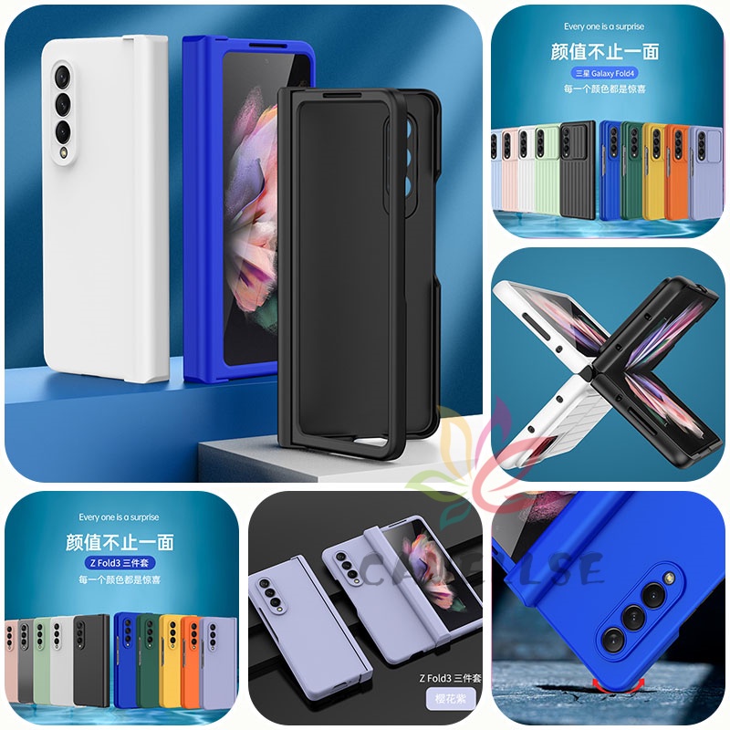 Liquid Lens Silicone Slide Camera Casing Samsung Galaxy Z Fold 4 Z Fold ...