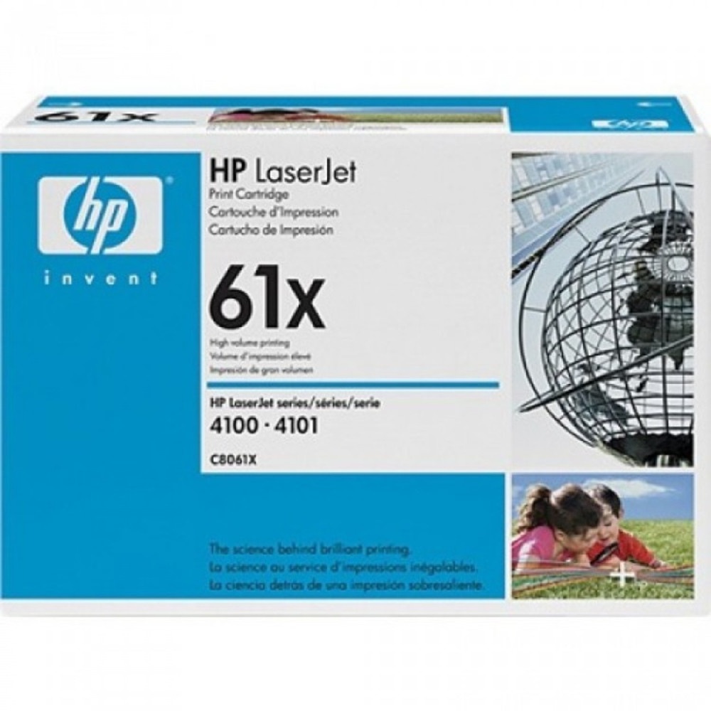 HP 61X Black Original LaserJet Toner Cartridge C8061X *CLEARANCE STOCK ...