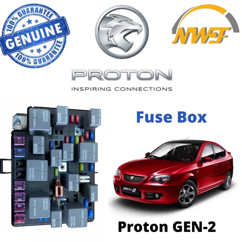 (ORIGINAL) PW853582 FUSE BOX PROTON GEN 2 / PERSONA | Shopee Malaysia