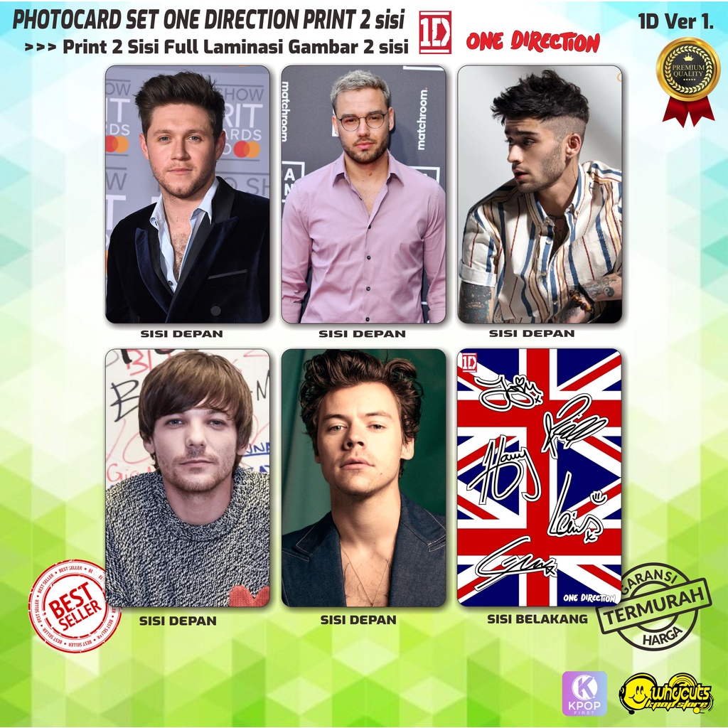 One DIRECTION PREMIUM PHOTOCARD SET | Shopee Malaysia