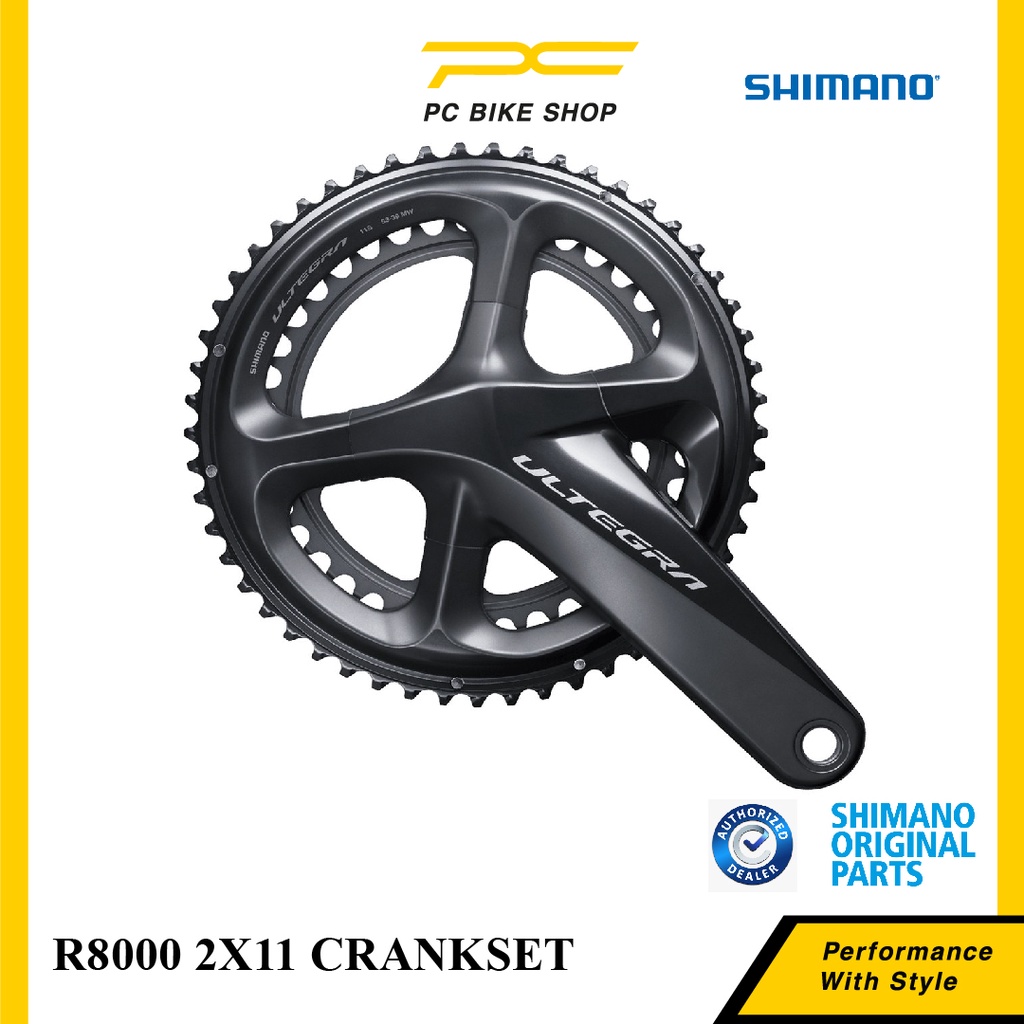 Shimano Ultegra FC-R8000 Crankset 2x11-speed R8000 CRANK (BOX) Road ...
