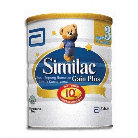 Simlac Gain Plus Step3 1.8kg (Tin) | Shopee Malaysia