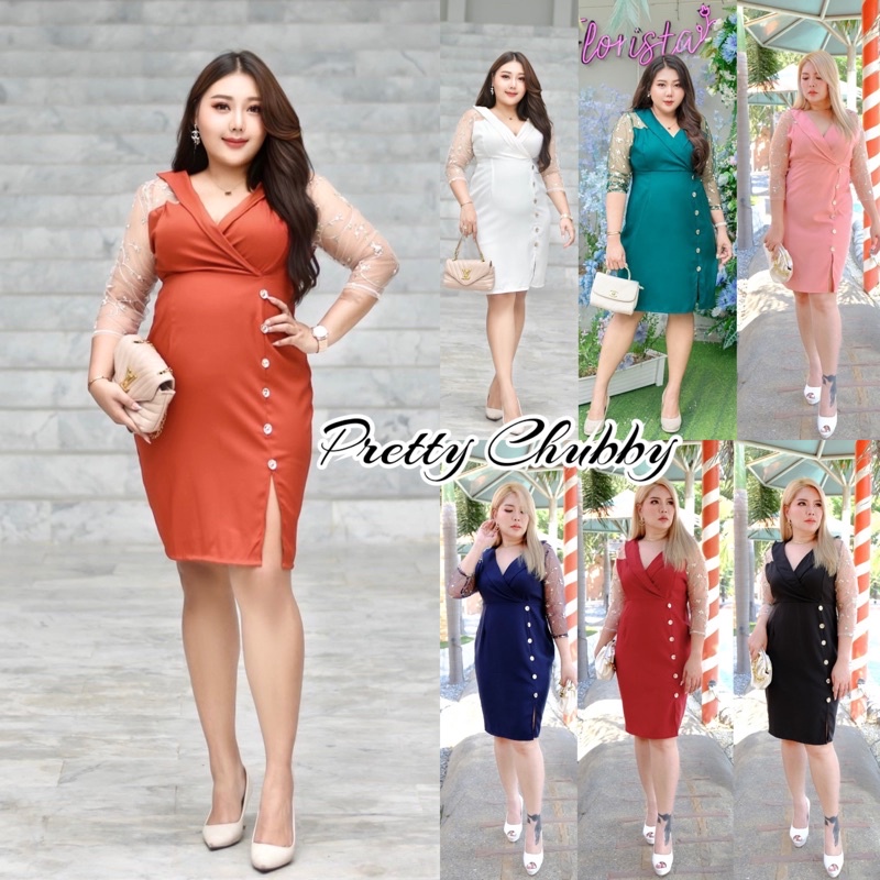 Plump Girl Dresses Give You A Very Confident Look. Simple But Chic Work ...