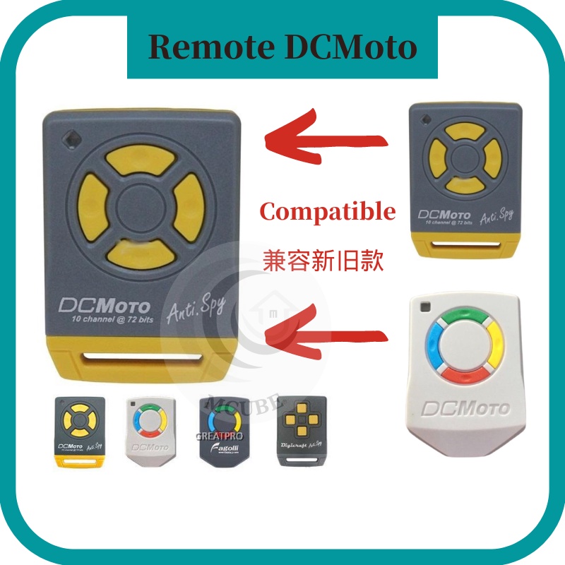 DCMOTO DC MOTO GATE REMOTE CONTROL DUPLICATOR | Shopee Malaysia