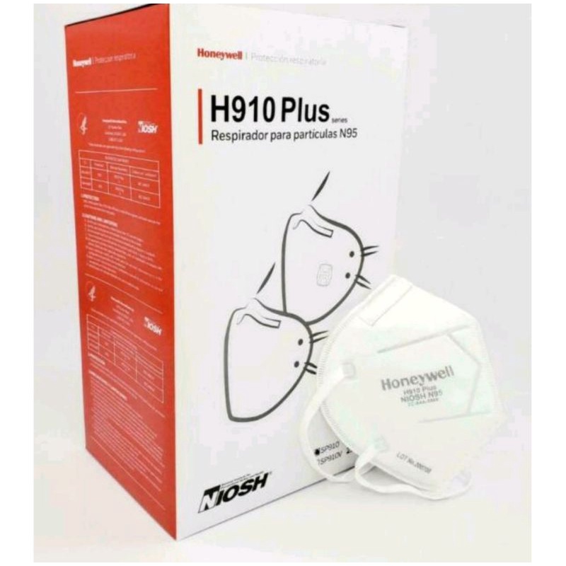 HONEYWELL N95 H910 PLUS DISPOSABLE RESPIRATOR, 50 Pcs Per Box | Shopee Malaysia