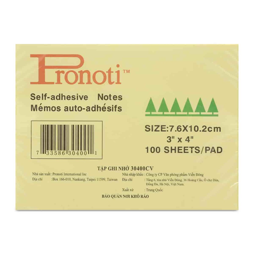 5 PRONOTI GOLD NOTE PAPER Blisters 3x4 | Shopee Malaysia