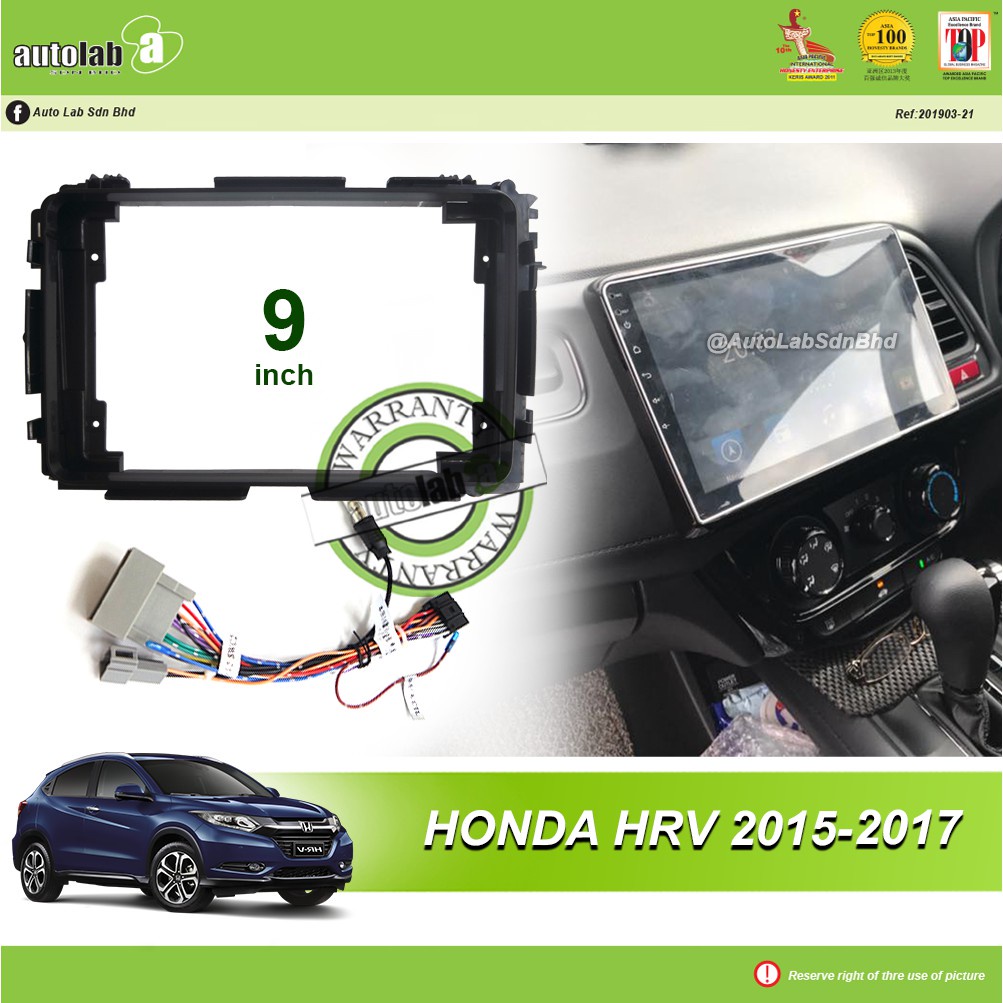 Android Player Casing Honda HRV 2015-2021 (with Socket CB-18 + Antenna ...