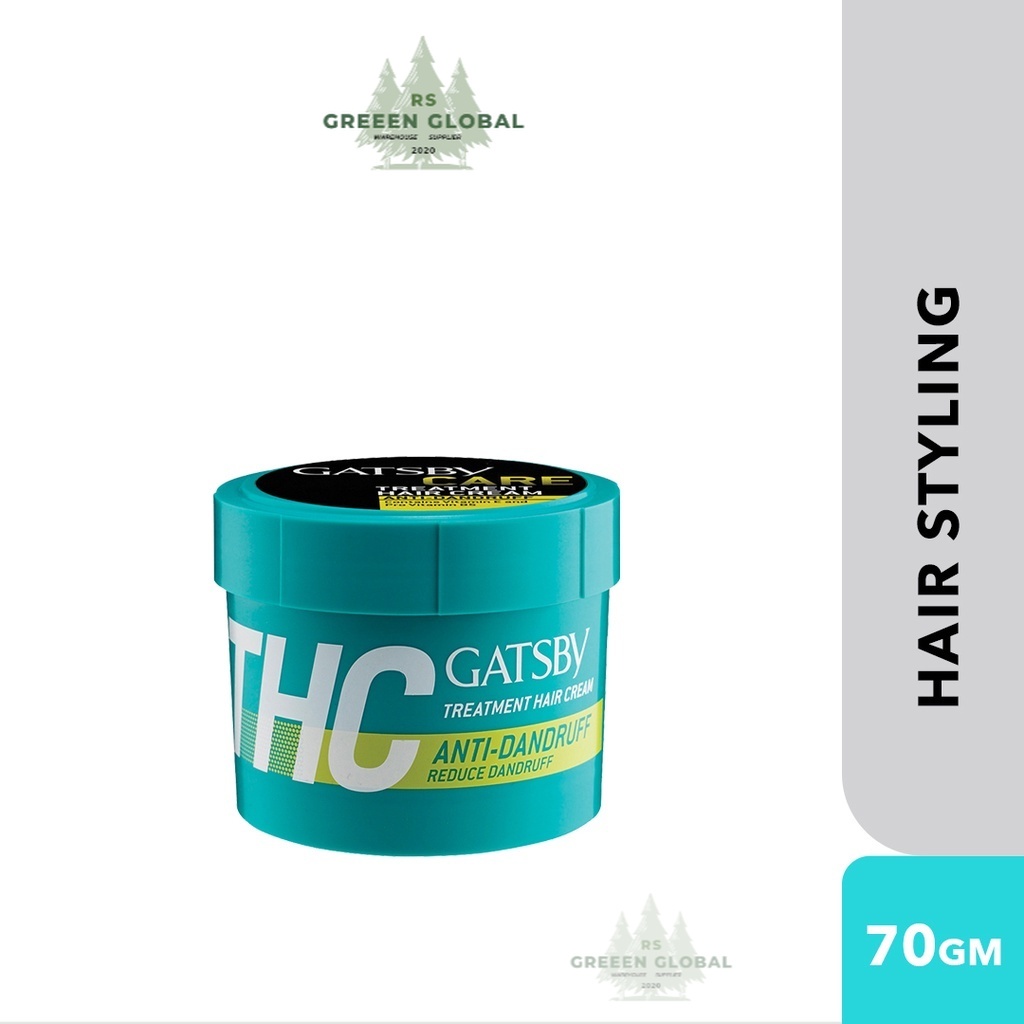 GATSBY Styling Hair Cream Anti-Dandruff 70gm/125gm/250gm (mens hair ...