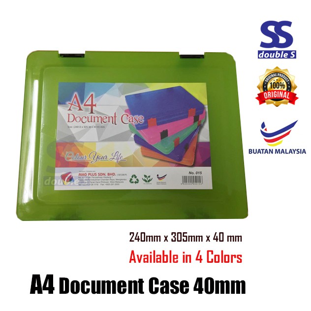 Document Case/ A4 Plastic Document Case 40mm | Shopee Malaysia