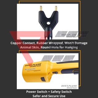 VETPLUS Rechargeable Livestock Prod Animal Prodder Cattle Prod Electric ...
