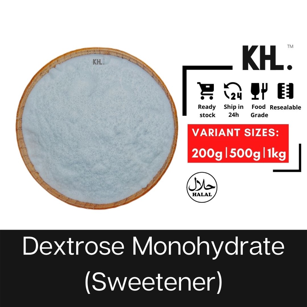 Dextrose Monohydrate (Food Grade/Gred Makanan/食品级) / Glucose / 一水葡萄糖 ...