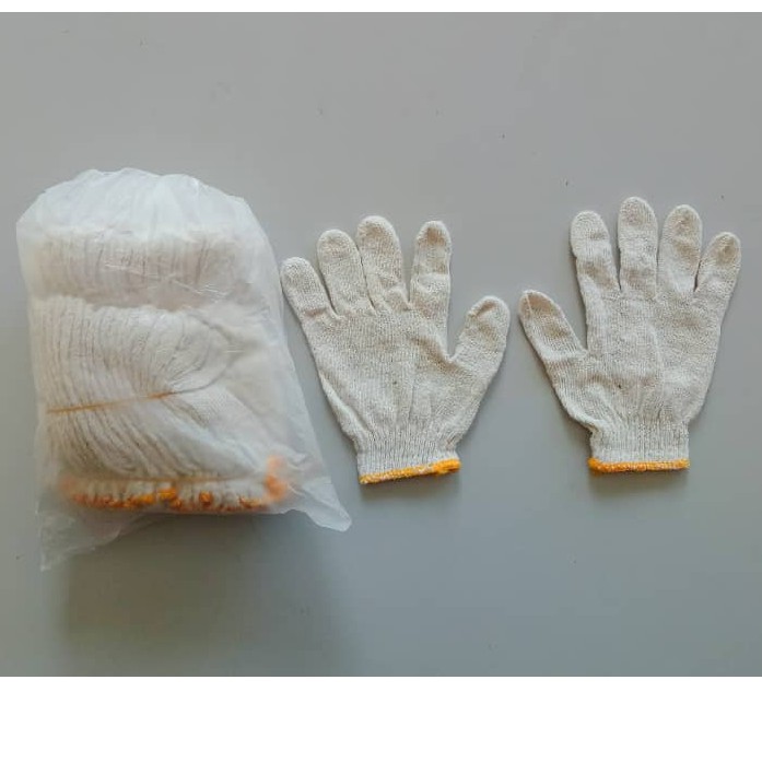 Cotton Glove #104 - 12 Pair - 450gram | Shopee Malaysia
