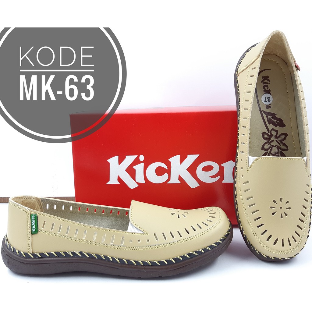 Kickers Women's Fashion Slip-On Shoes Code MK-63 | Shopee Malaysia