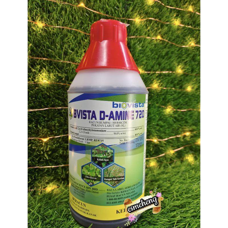 1Liter Biovista Bvista D-Amine 720 / Amine 60 / Keladi Agas / Menderong ...