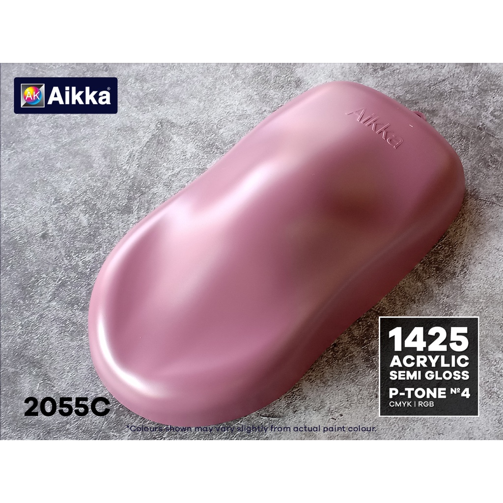 AIKKA Paint PANTONE Colour 2055C / 1425 ACRYLIC SEMI GLOSS PAINT ...