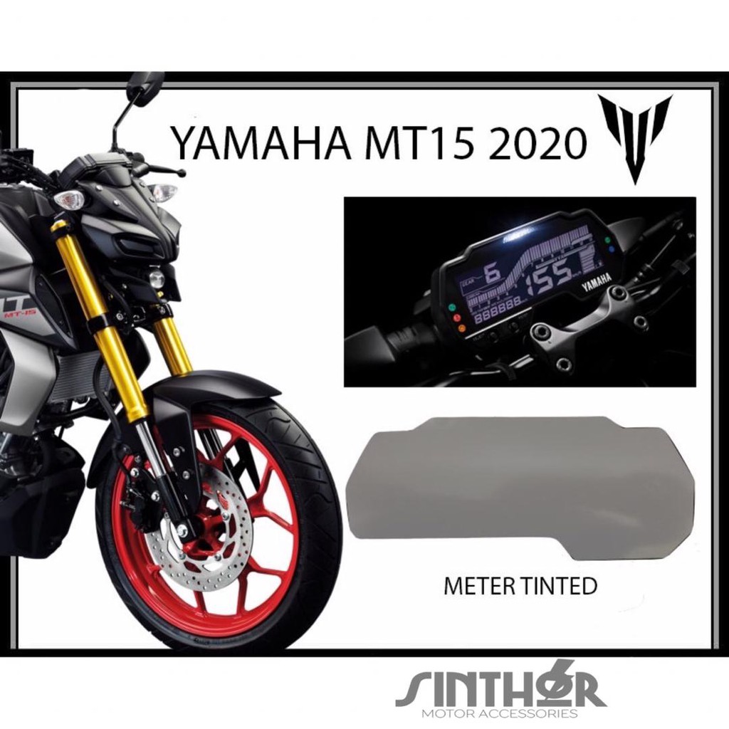 MT15 TINTED METER STICKER 2020 (YAMAHA MT-15 TINTED) | Shopee Malaysia