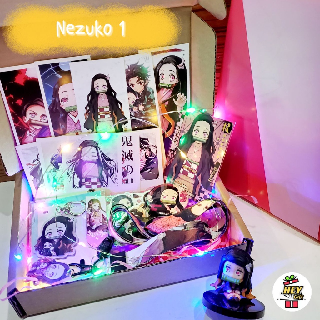 🌈ANIME SURPRISE BOX🌈 Demon Slayer Figure Anime Gift Box Tanjiro Nezuko ...