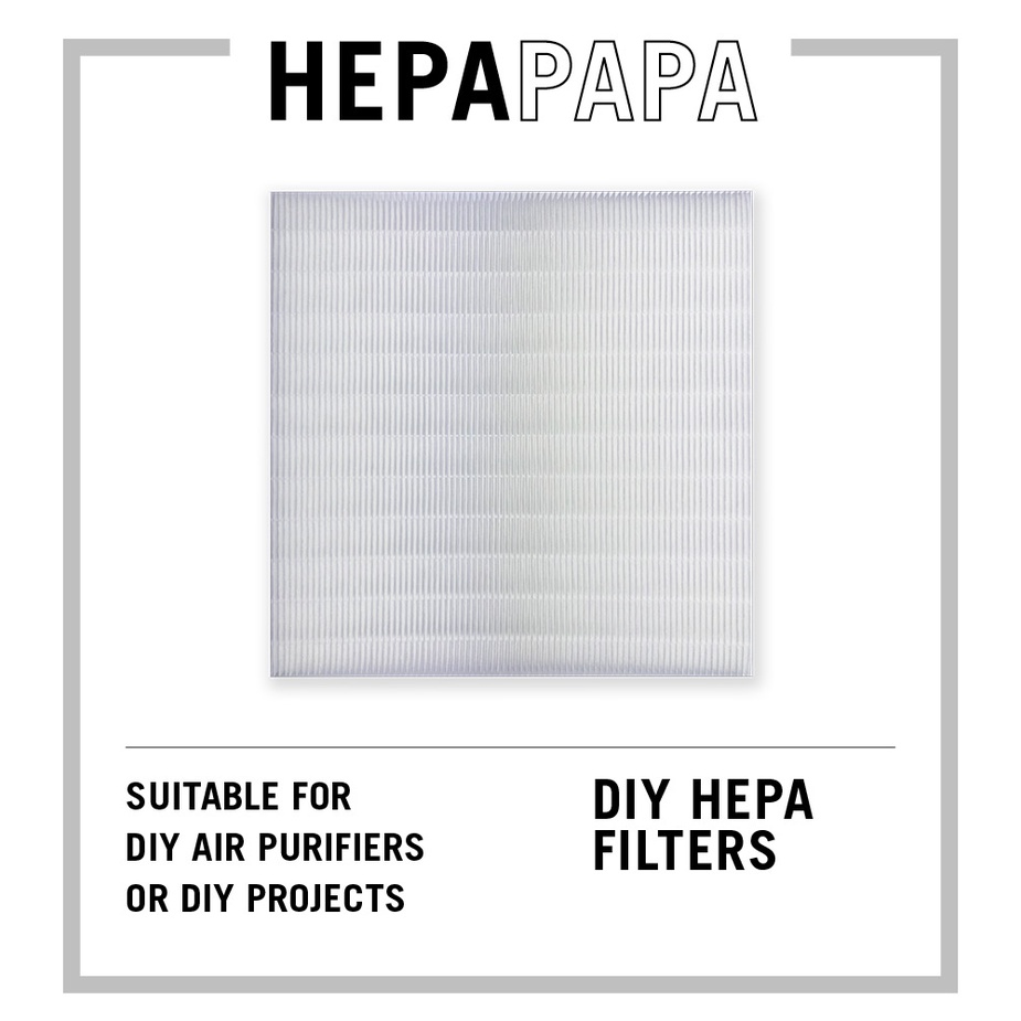 HEPAPAPA DIY Frameless HEPA Filter for DIY Air Purifier & DIY Projects ...