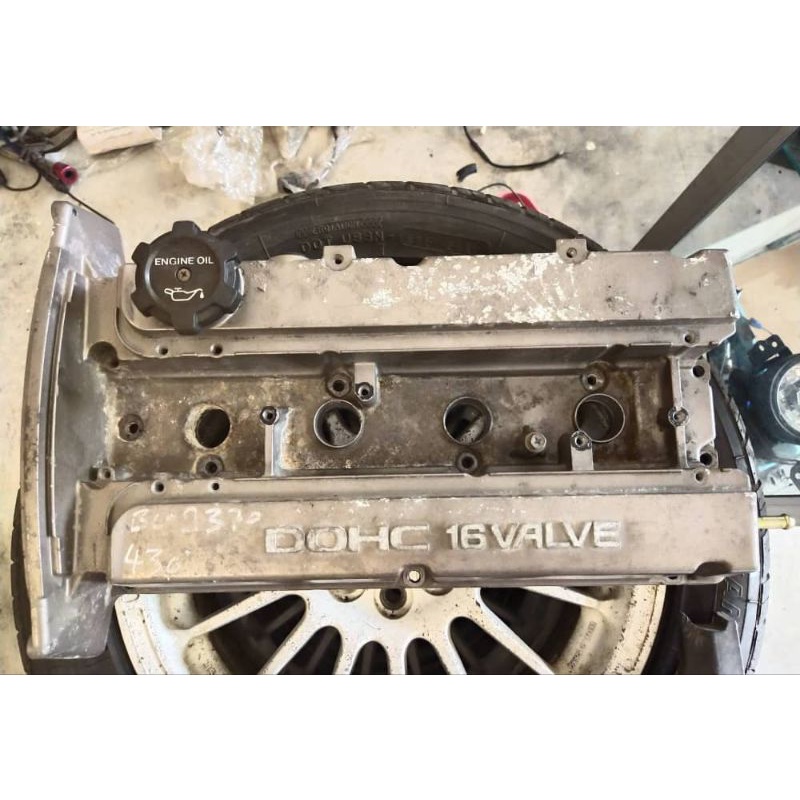 mitsubishi evolution evo 4 5 6 evo6 airtrek turbo rocker cover head ...